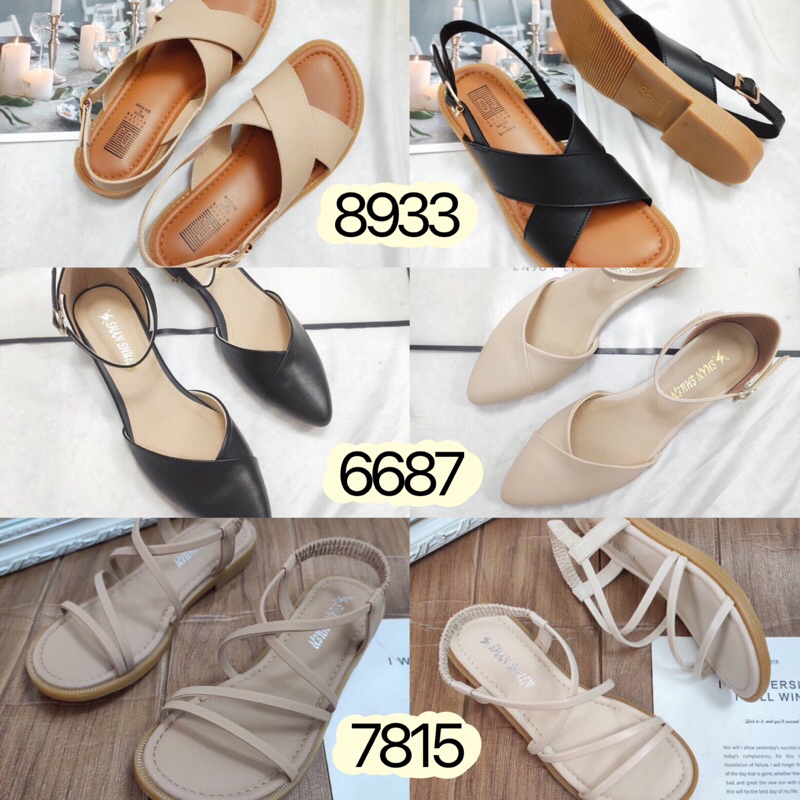 【Joyishoes】台灣出貨 台灣製 涼鞋 平底涼拖鞋 平底涼鞋 一字涼拖鞋 平底拖鞋8933 6687 7815 | 蝦皮購物