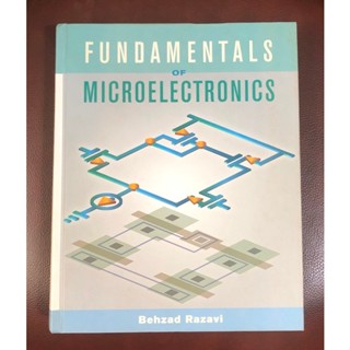 (自然本舖) Fundamentals of Microelectronics電子學 Behzad Razavi 二手書 | 蝦皮購物