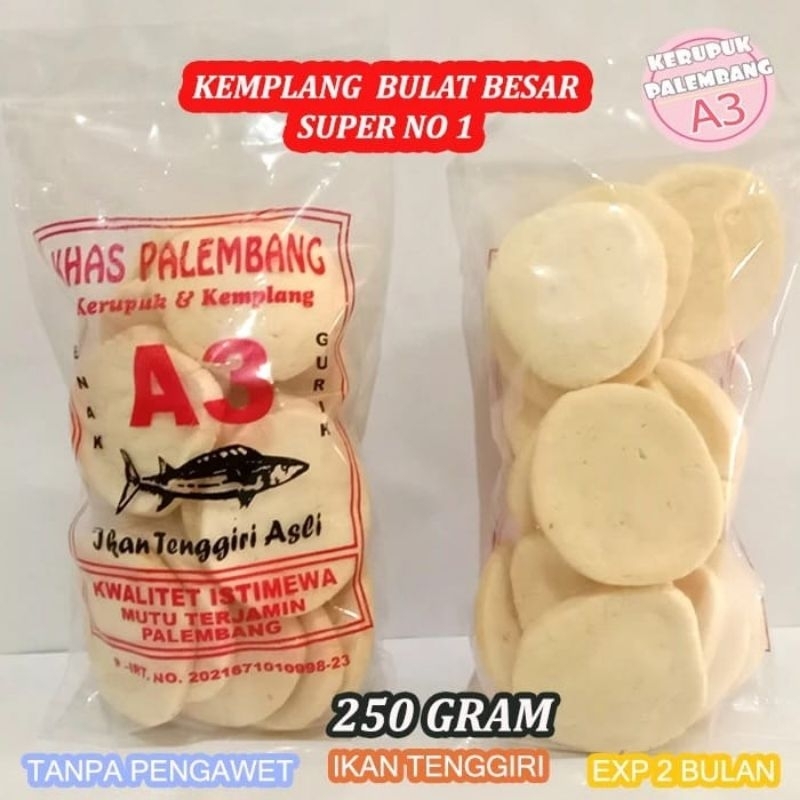 kerupuk kemplang super A3 berat 250 gram | 蝦皮購物