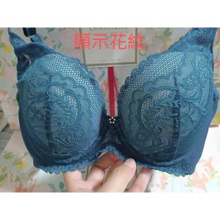 【EASY SHOP】奧黛莉包覆機能75D=34D咖啡紗單內衣(孔雀藍) | 蝦皮購物