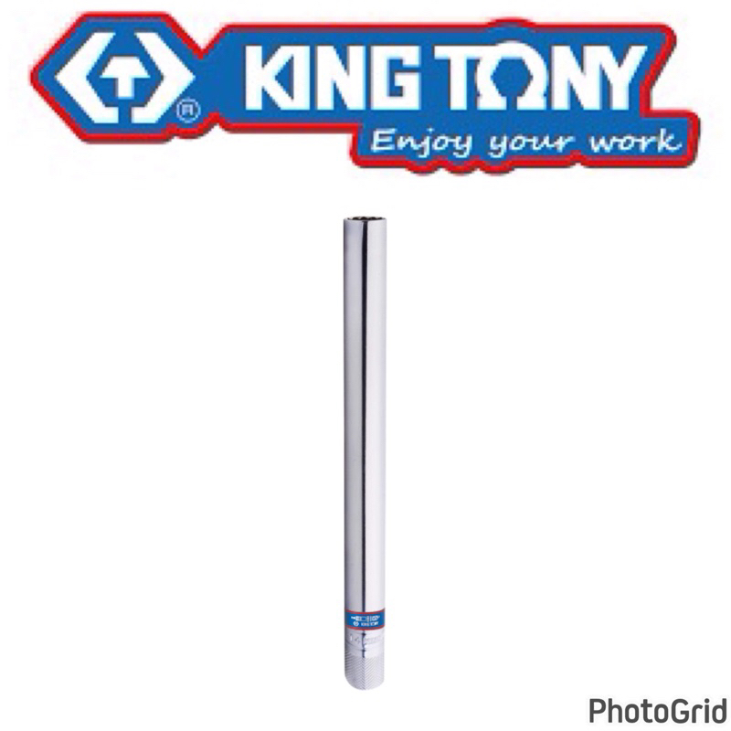 {JSL} KING TONY 36D0 3/8"DR. 十二角膠環火星塞套筒(250mm) | 蝦皮購物