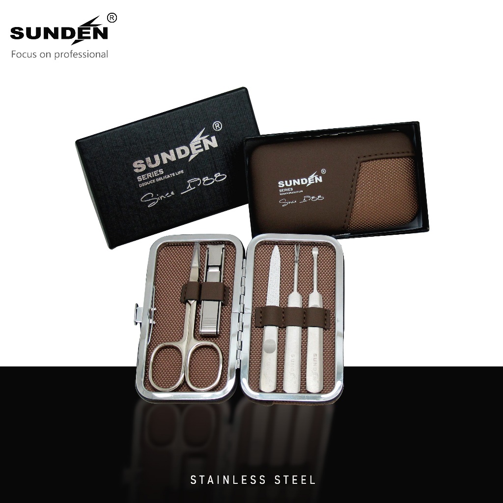 『SUNDEN台灣製快速出貨』SUNDEN精品5件式修容組(小) | 蝦皮購物