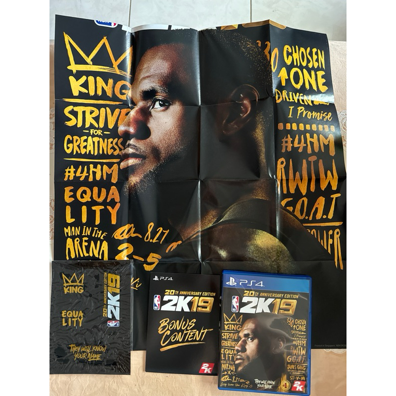 PS4 NBA 2K19 20週年限定紀念版 | 蝦皮購物