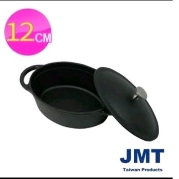 免運 J M T 鑄鐵橢圓型琺瑯迷你鍋 12cm (0.3L) 網美拍照 巧克力鍋 起司鍋 可愛迷你泡麵碗 | 蝦皮購物