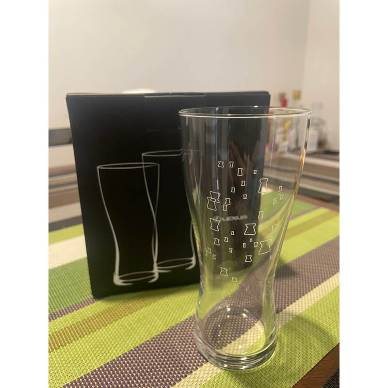 【ADERIA】日本製強化玻璃薄口啤酒杯310ml 2入組全新 #Lexus定保禮#啤酒杯#ADERIA#日本 | 蝦皮購物