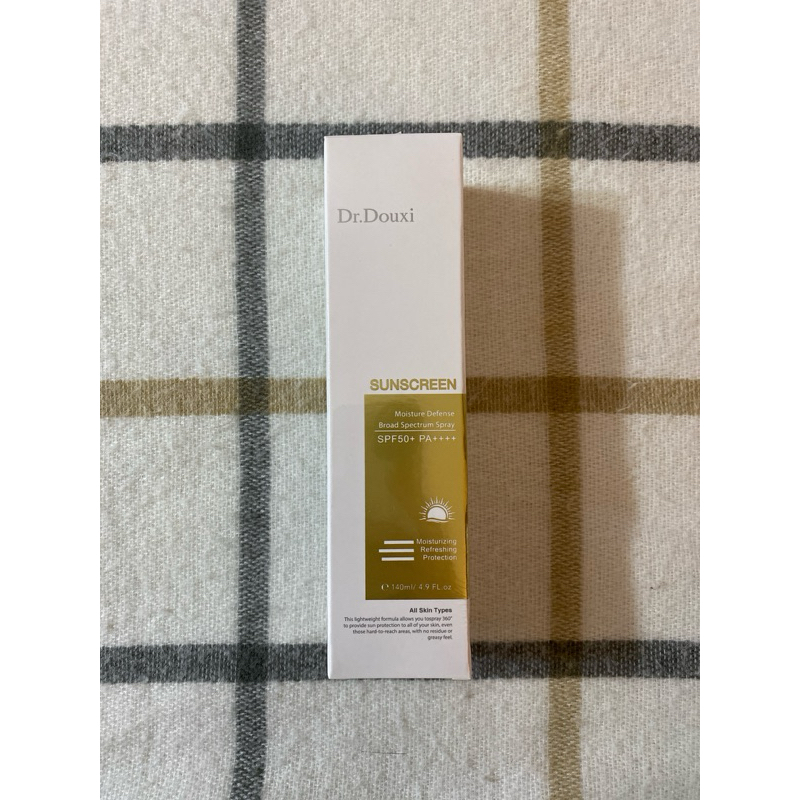 全新現貨 Dr.Douxi 安心曬 清涼防曬噴霧 SPF50+ PA++++ | 蝦皮購物