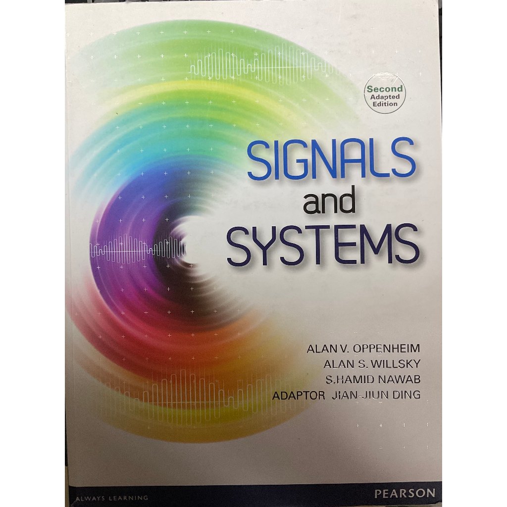 訊號與系統signal and systems Alan V.Oppenheim | 蝦皮購物