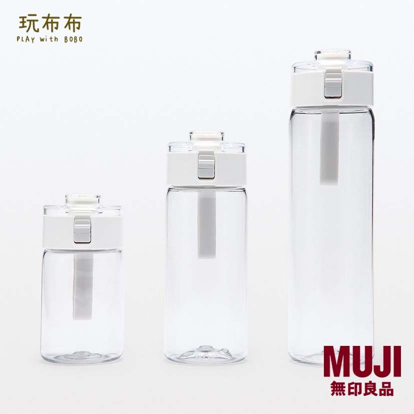 無印良品MUJI-攜帶式透明水壺/350m/550ml/l800ml | 蝦皮購物
