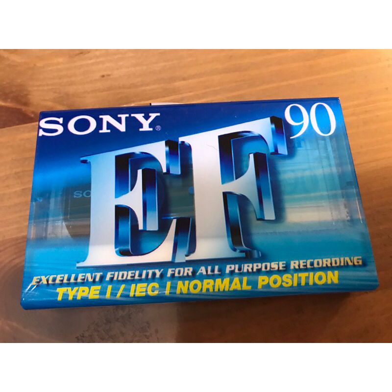 Sony EF90 空白錄音帶 全新未拆 | 蝦皮購物