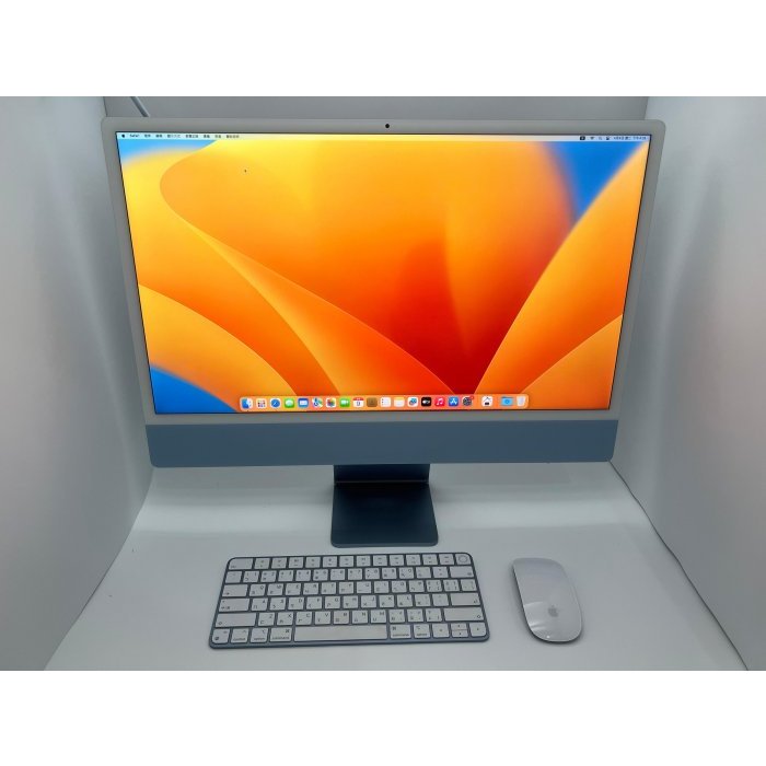 【一番3C】iMac 24吋 4.5K顯示器 藍色 A2438 M1/8C8G/8G/256G 機況良好 2021年款 | 蝦皮購物