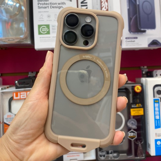 光華商場。包你個頭【Bitplay】台灣 iPhone 15 pro max 磁吸手機殼 Magsafe 保護殼 軍規 | 蝦皮購物