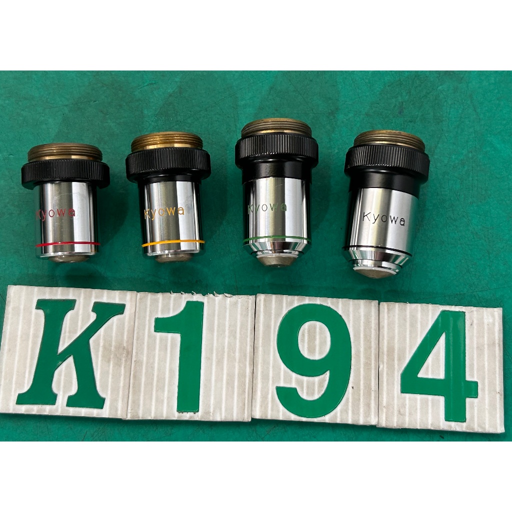 【有中-日本外匯品】金相 KYOWA 顯微鏡物鏡 {K194} | 蝦皮購物