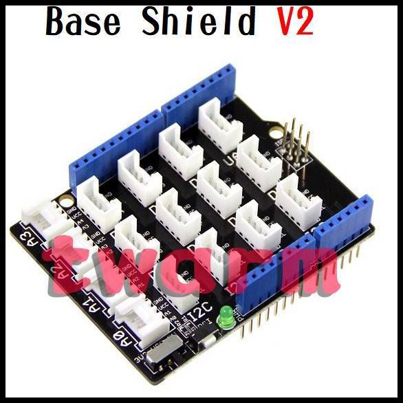 現貨 美國原廠 Grove - Base Shield V2 / Arduino 傳感器擴展板，可切換 3.3V/5V | 蝦皮購物