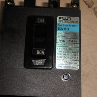 日本FUJI 富士 無熔絲開關 EA53 EA63 3P 50-60A EA52 2P 40A | 蝦皮購物