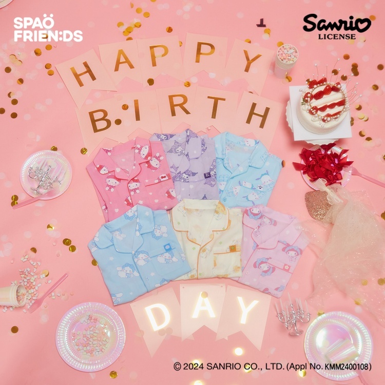 【zz韓國代購🇰🇷】 🔥新增新款🔥 SPAO x 三麗鷗 美樂蒂 庫洛米 毛毯 地墊 睡衣 大學T 披肩毯子 | 蝦皮購物