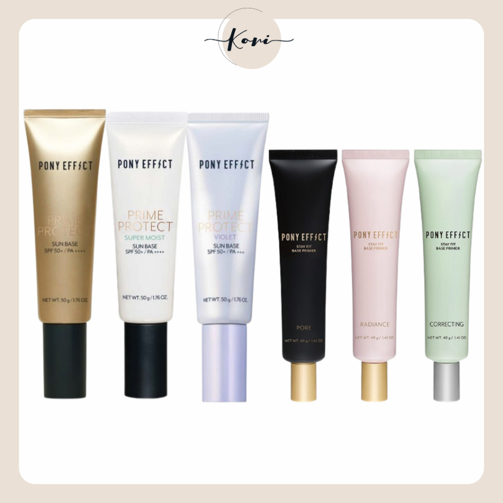 水透嫩 紫管💜【KORI】PONY EFFECT 升級版金色 水透光妝前防護乳 毛孔修飾 保濕提亮 妝前乳 韓國代購 | 蝦皮購物