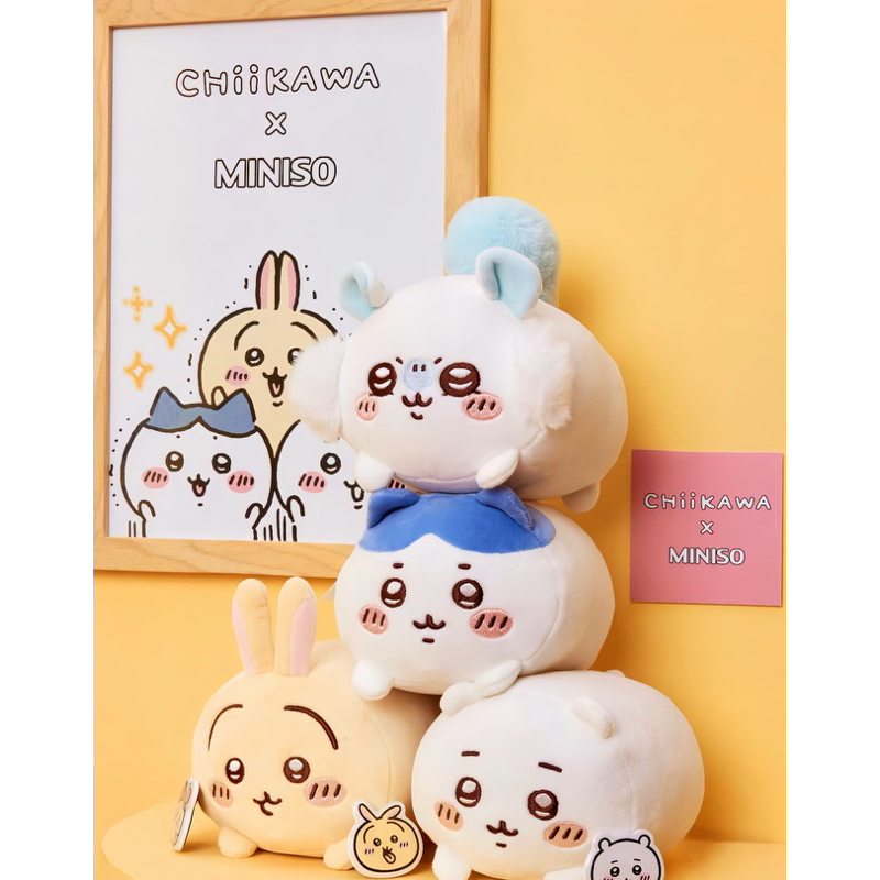 【現貨 正版】Miniso 名創優品 chiikawa 吉伊卡哇聯名 快閃限定 疊疊公仔 玩偶 吉伊 小八 小可愛 | 蝦皮購物