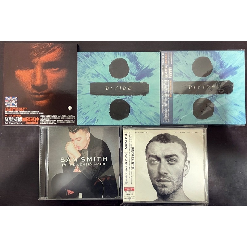 Ed Sheeran 紅髮艾德 + DIVIDE 山姆史密斯 Sam Smith The thrill of it al | 蝦皮購物