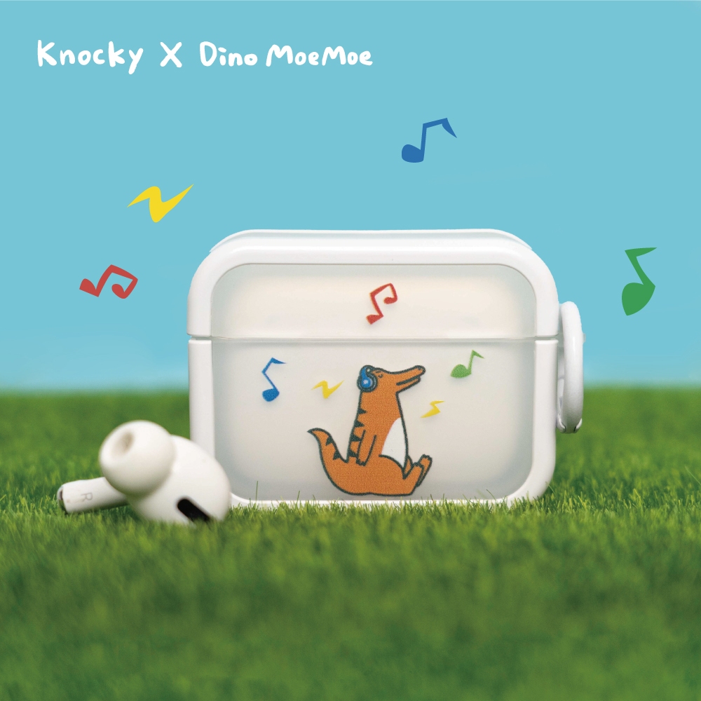 【Knocky原創】『阿菊聽音樂款』AirPods Pro 1/2 系列保護殼 萌萌恐龍 | 蝦皮購物