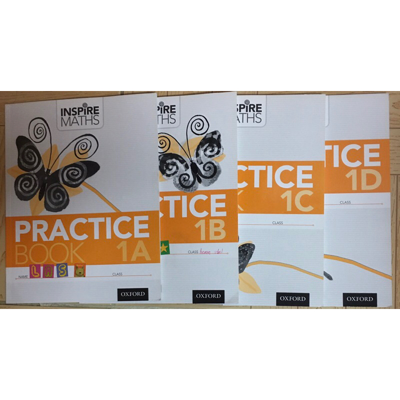[二手]INSPIRE MATHS: PRACTICE BOOK 1ABCD4本合售 | 蝦皮購物