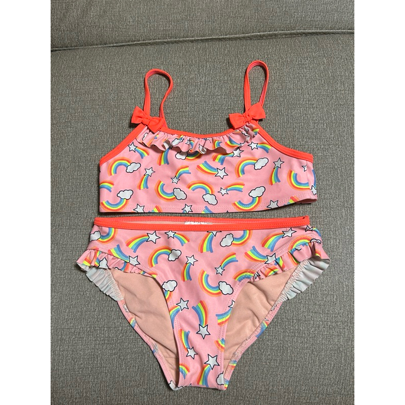 二手玩水用品～兒童H&M(122-128cm)、美國T牌（尺寸：10）、格子比基尼（約120cm）/潛水&浮潛水陸兩用鞋 | 蝦皮購物