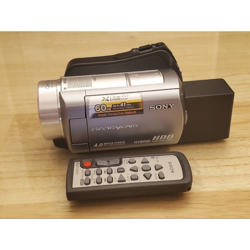 二手SONY 新力索尼 DCR-SR220 高畫質 60GB硬碟式 攝影機 | 蝦皮購物