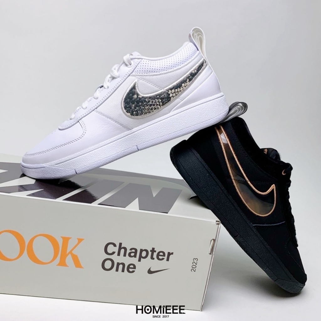 【Homieee】Nike Book 1 EP Haven Booker 籃球鞋 黑金 白蛇紋 FJ4250-001 | 蝦皮購物