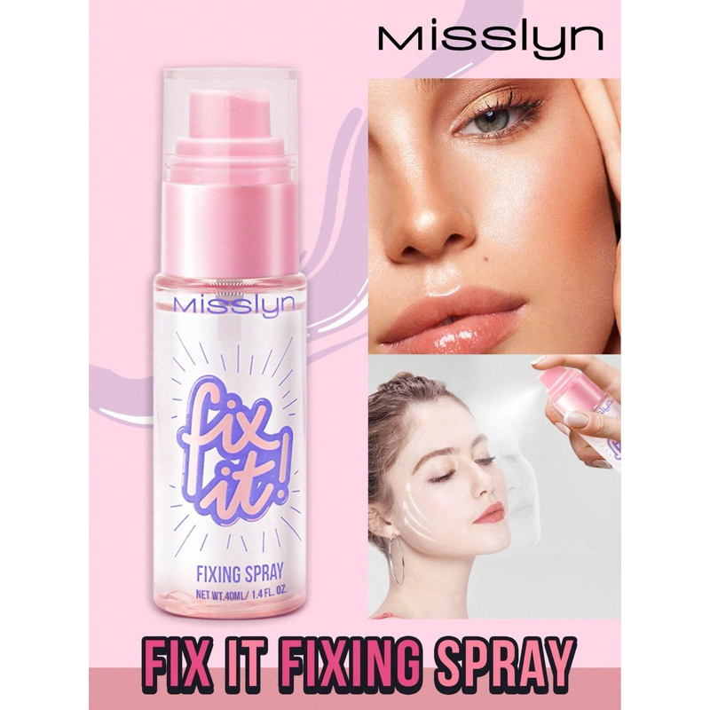 Misslyn fix makeup setting spray makeup tahan lama matte | 蝦皮購物