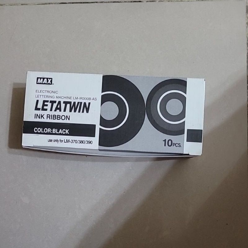 台中現貨MAX 美克司LM-550E LM-550A LM-550A2色帶卡匣 110米 色帶 IR50B/IR50BP | 蝦皮購物