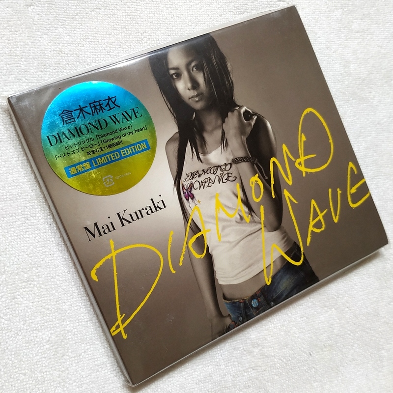 全新未拆日版原裝正品/ 倉木麻衣MAI KURAKI / 鑽石波浪DIAMOND 全新未拆日版原裝正品/ 倉木麻衣MAI KURAKI / 鑽石波浪DIAMOND