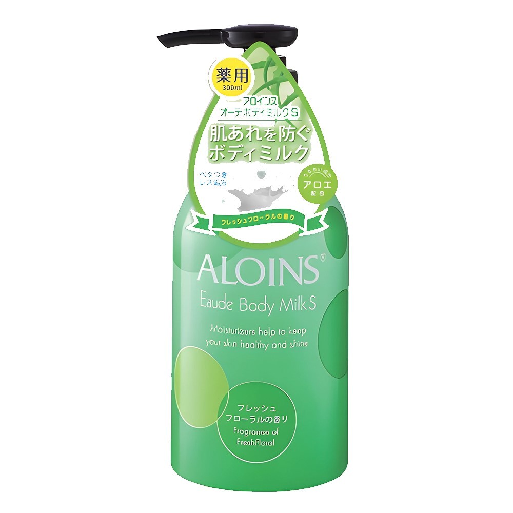 【ALOINS】新品上市 AE蘆薈保濕身體乳(清新花香) 300g 保濕 鎖水 全身肌膚 清爽 舒緩 | 蝦皮購物