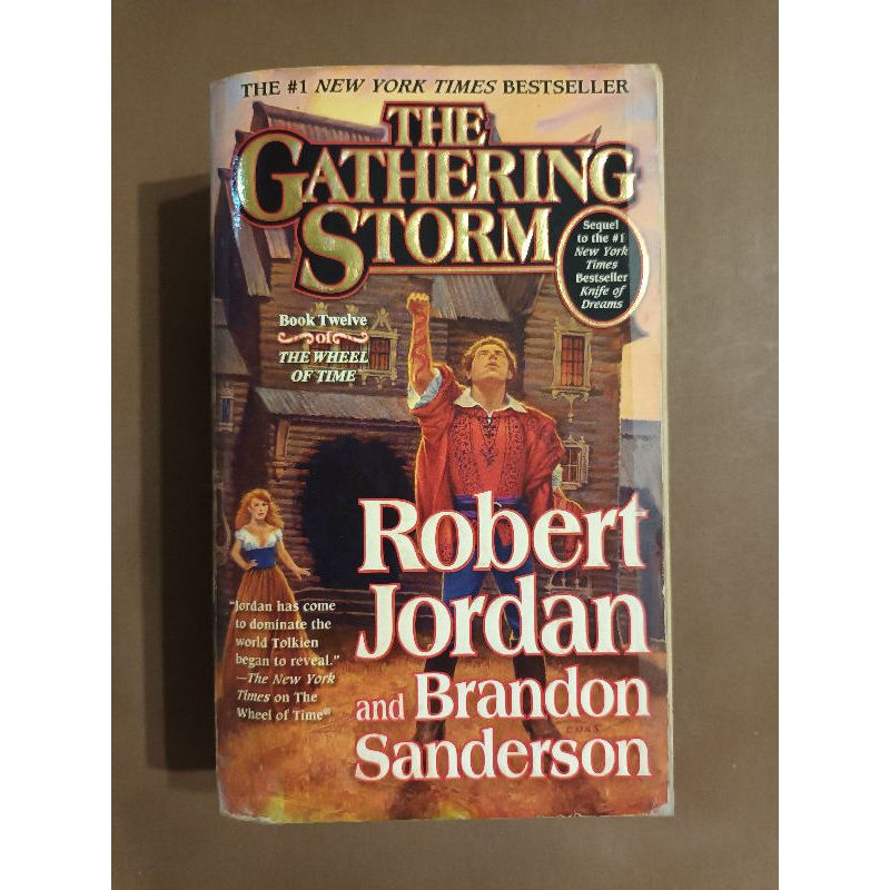 the wheel of time 12 the gathering storm /Robert Jordan丨初版首刷 | 蝦皮購物