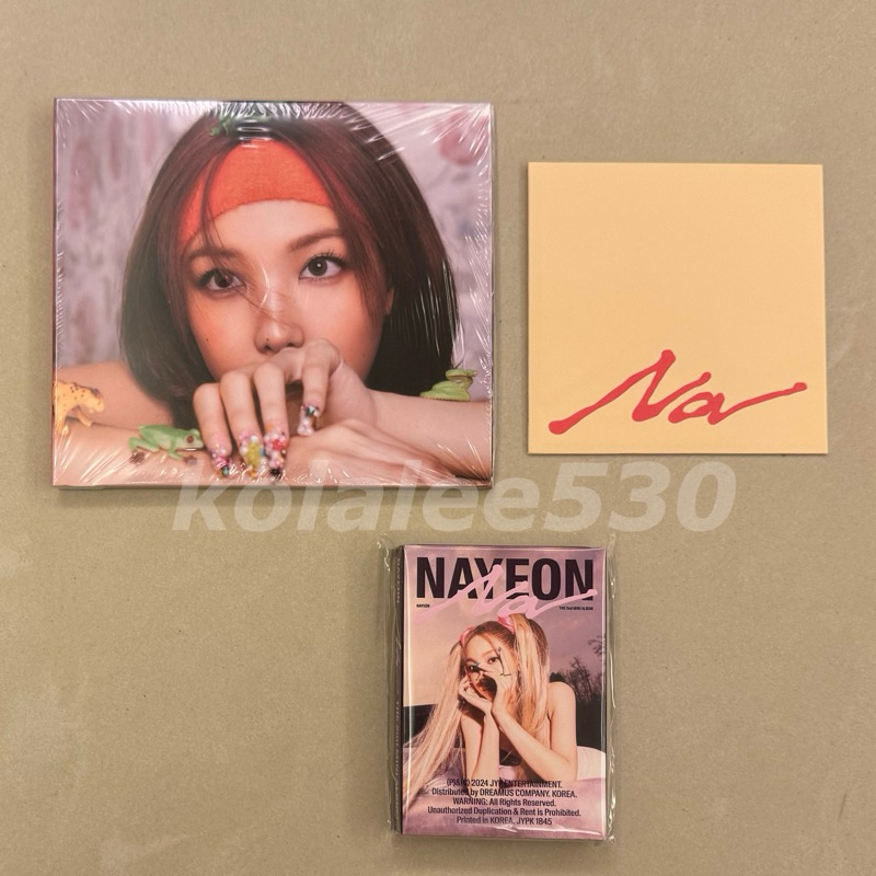 TWICE 娜璉 NAYEON NA 迷你二輯 2ND MINI ALBUM 未拆專 Digipack | 蝦皮購物