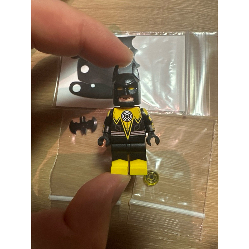 樂高 Lego 第三方 OLS Onlinesailin 黃燈 蝙蝠俠 Yellow Lantern Batman | 蝦皮購物