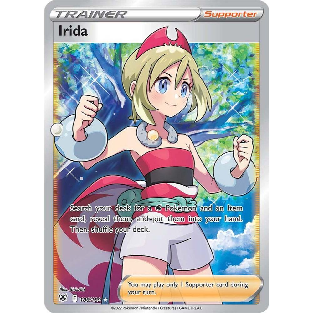 【卡牌の森】珠貝 SR IRIDA 186 英文卡 PTCG寶可夢國際版 | 蝦皮購物