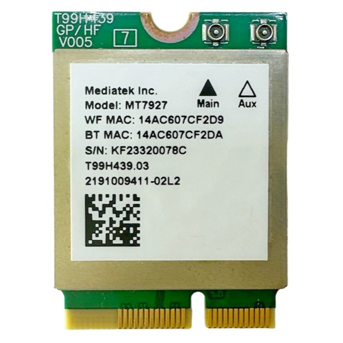現貨 MediaTek MT7927 RZ738 WiFi7 6G MLO 藍芽 5.4 AMD 相容可用 無線網卡 | 蝦皮購物