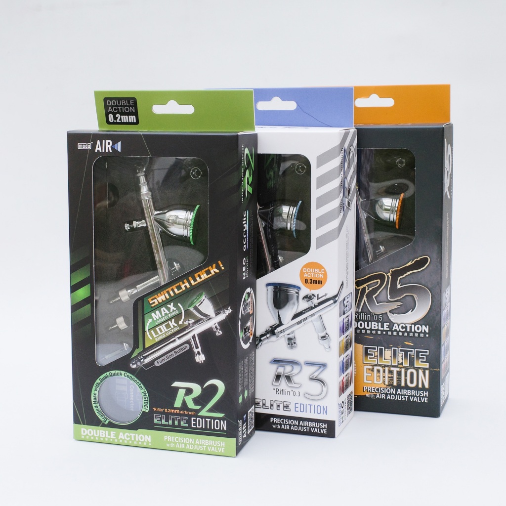 [从人] 摩多 modo AIR R2 0.2mm | R3 0.3mm | R5 0.5mm 可調壓 雙動 高階噴筆 | 蝦皮購物