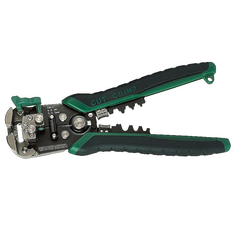 『殺很大』PAW-01 自動剝線鉗 免對孔快速剝線鉗 剝線鉗 快速 三合一剝線鉗 ENGINEER 剝皮/剪斷/壓著 | 蝦皮購物