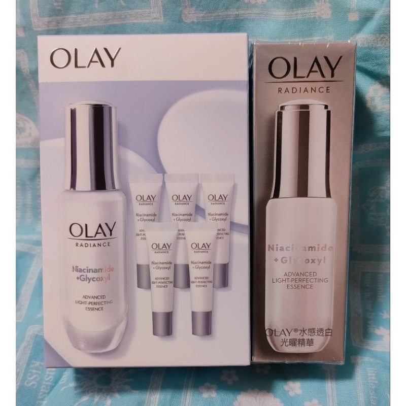 〖歐蕾｜OLAY〗革糖素小白瓶 水感 高效透白光曜精華 30ml 6ml | 蝦皮購物