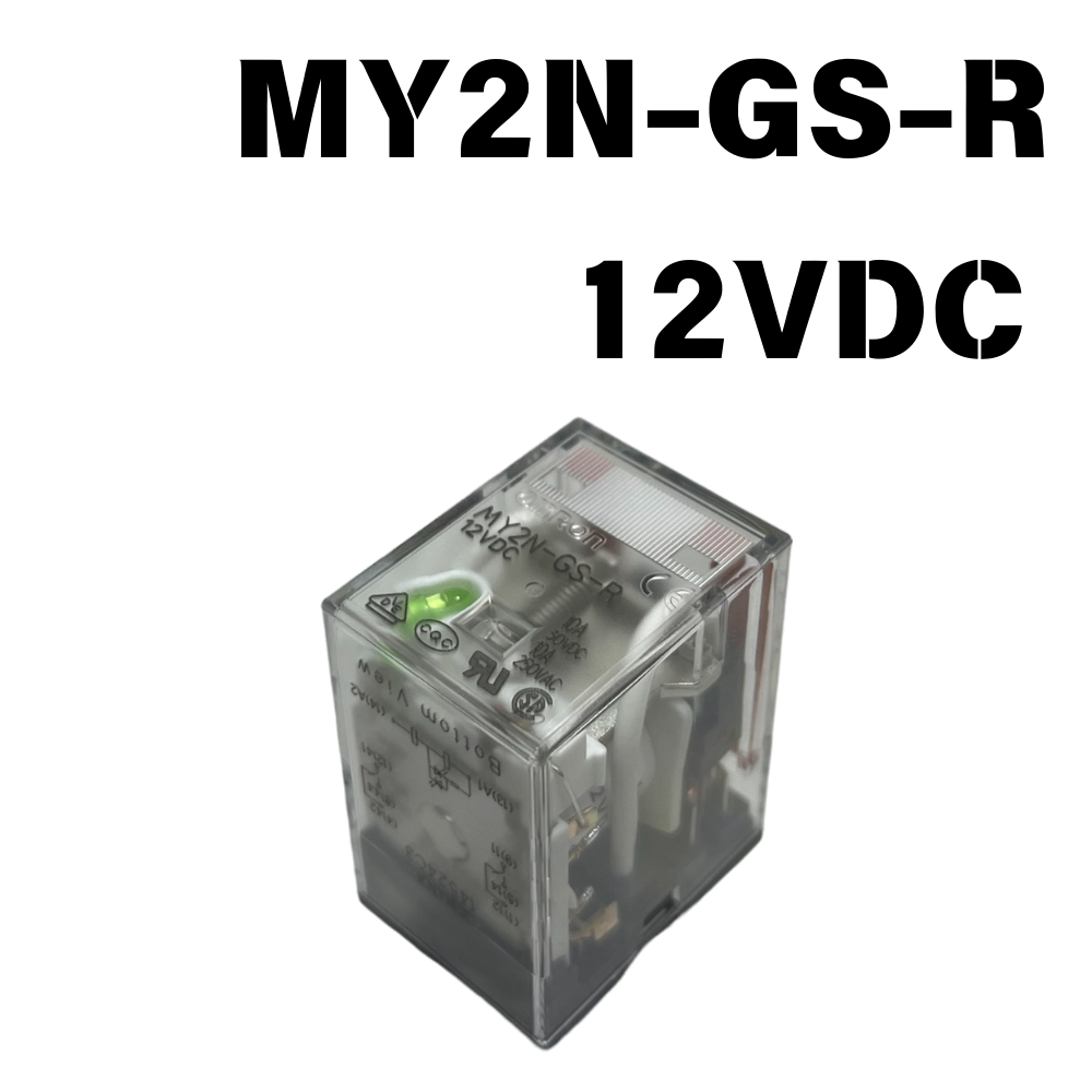 Omron 繼電器 MY2N-GS-R 12VDC 24VDC 110VAC 220VAC MY2N 繼電器 8隻腳 | 蝦皮購物