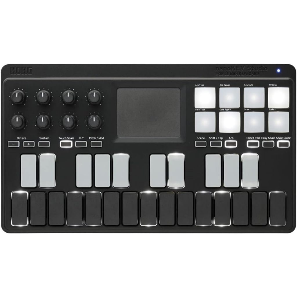 Korg nanoKEY Studio MIDI 主控制器 25鍵盤 | 蝦皮購物