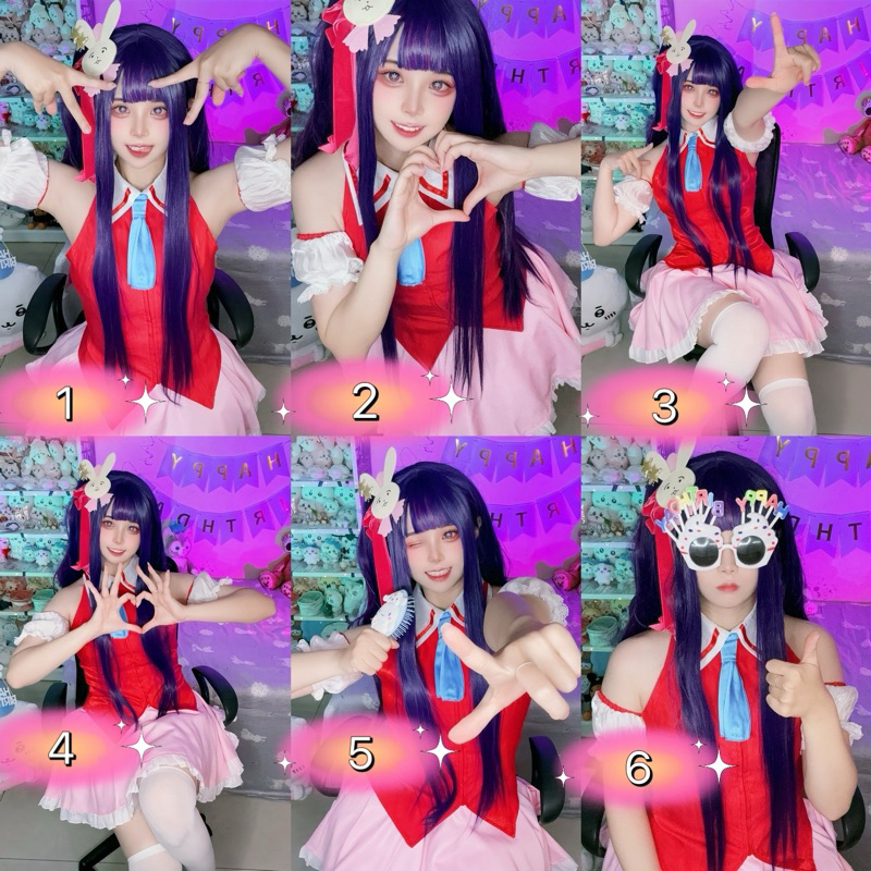 【Noya諾亞】生日拍立得 星野愛cosplay 我推的孩子 | 蝦皮購物