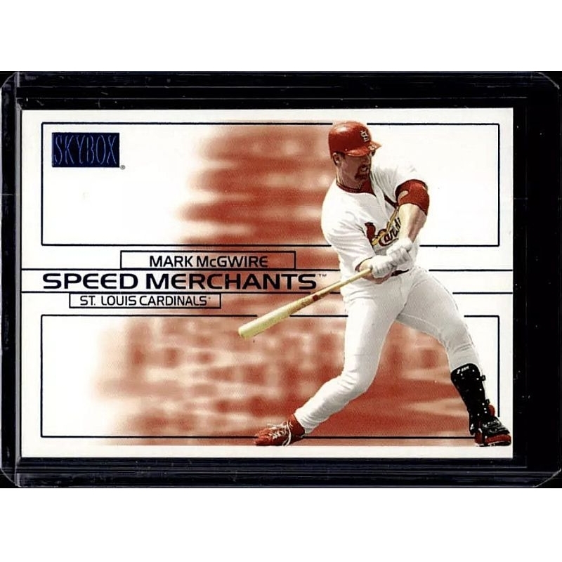 全壘打王 MLB 2000 Fleer Mark McGwire Speed Merchants #10/10 SM | 蝦皮購物
