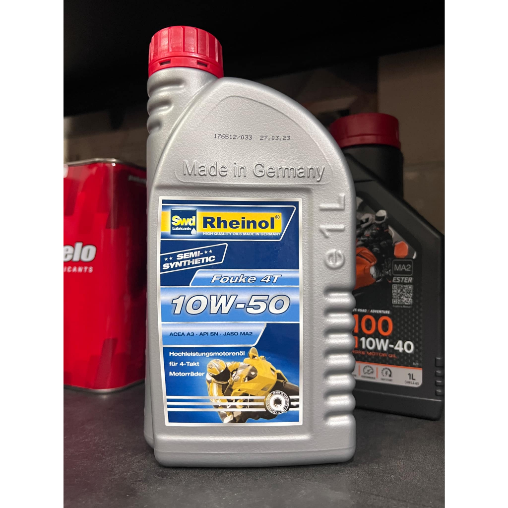 【阿齊】萊茵 SWD Rheinol Fouke 4T 10w-50 10W50 MA2 機車 | 蝦皮購物