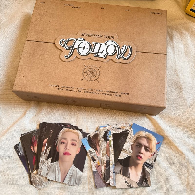 SEVENTEEN TOUR [FOLLOW] TO SEOUL DIGITAL CODE 數位卡 小卡 拆售 | 蝦皮購物