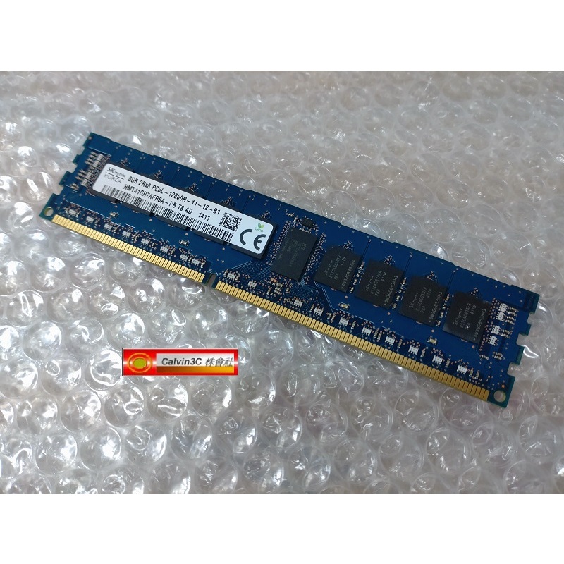 海力士 SKhynix DDR3 1600 ECC REG 8G HMT41GR7AFR8A-PB伺服器專用 桌機不能用 | 蝦皮購物