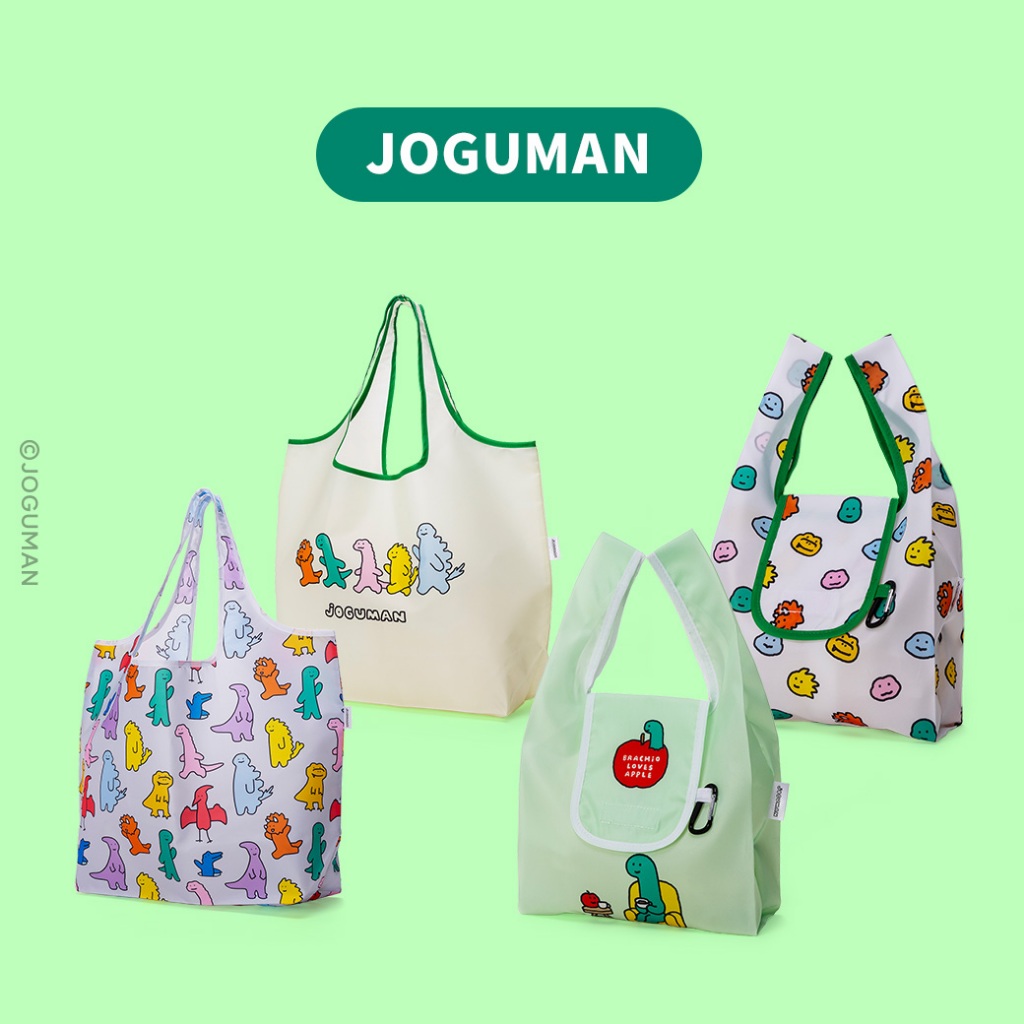【代購】JOGUMAN - JOGUMAN 2024年 日本官方周邊 EC環保收納提袋/大提袋 | 蝦皮購物