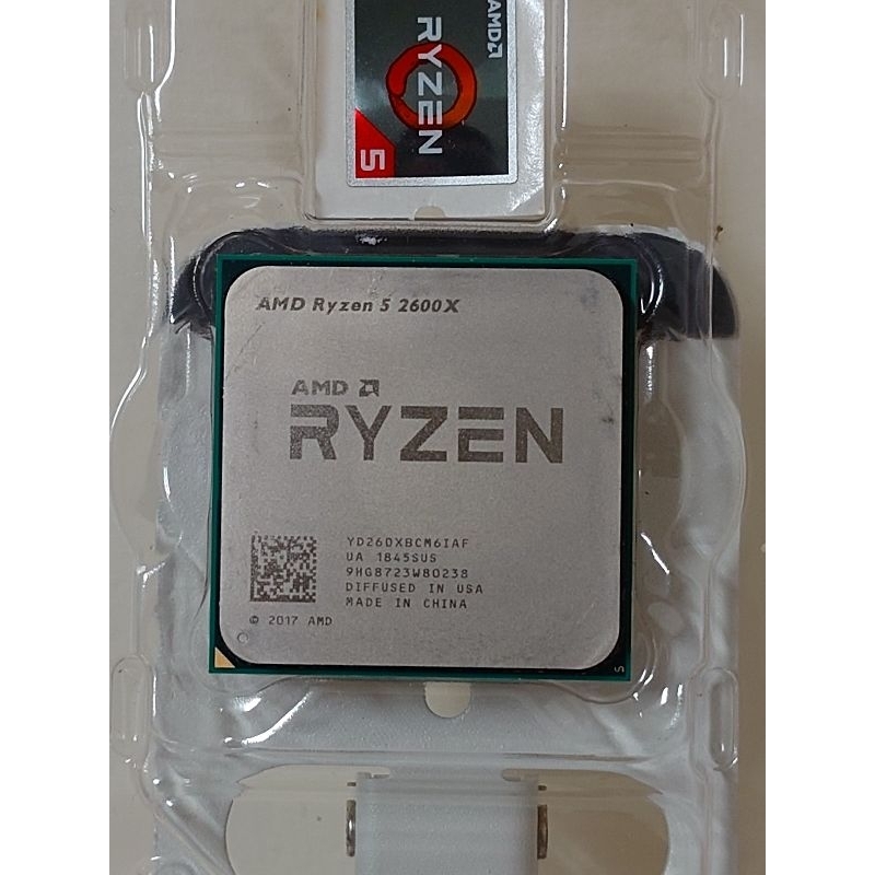 二手 AMD CPU R5 2600X 無風扇 6核心 | 蝦皮購物