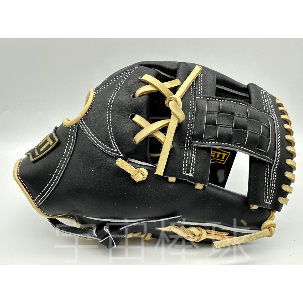 ※宇宙棒球※ZETT 2025新款 555系列 棒壘球牛裏手套 11.5吋 內野手用 黑 BPGT-55504 | 蝦皮購物