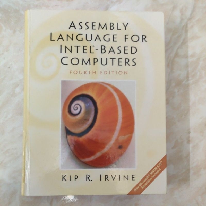 Assembly Language Intel Based Computer 組合語言 附光碟 蝦皮購物 